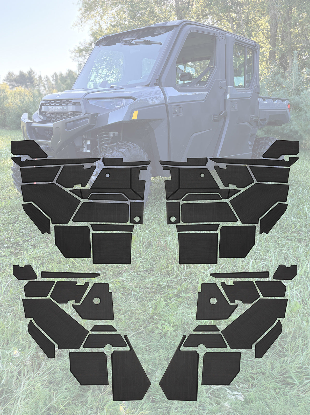EVA Foam Door Panel Kit Polaris Ranger XP 1000 – Hunterworks