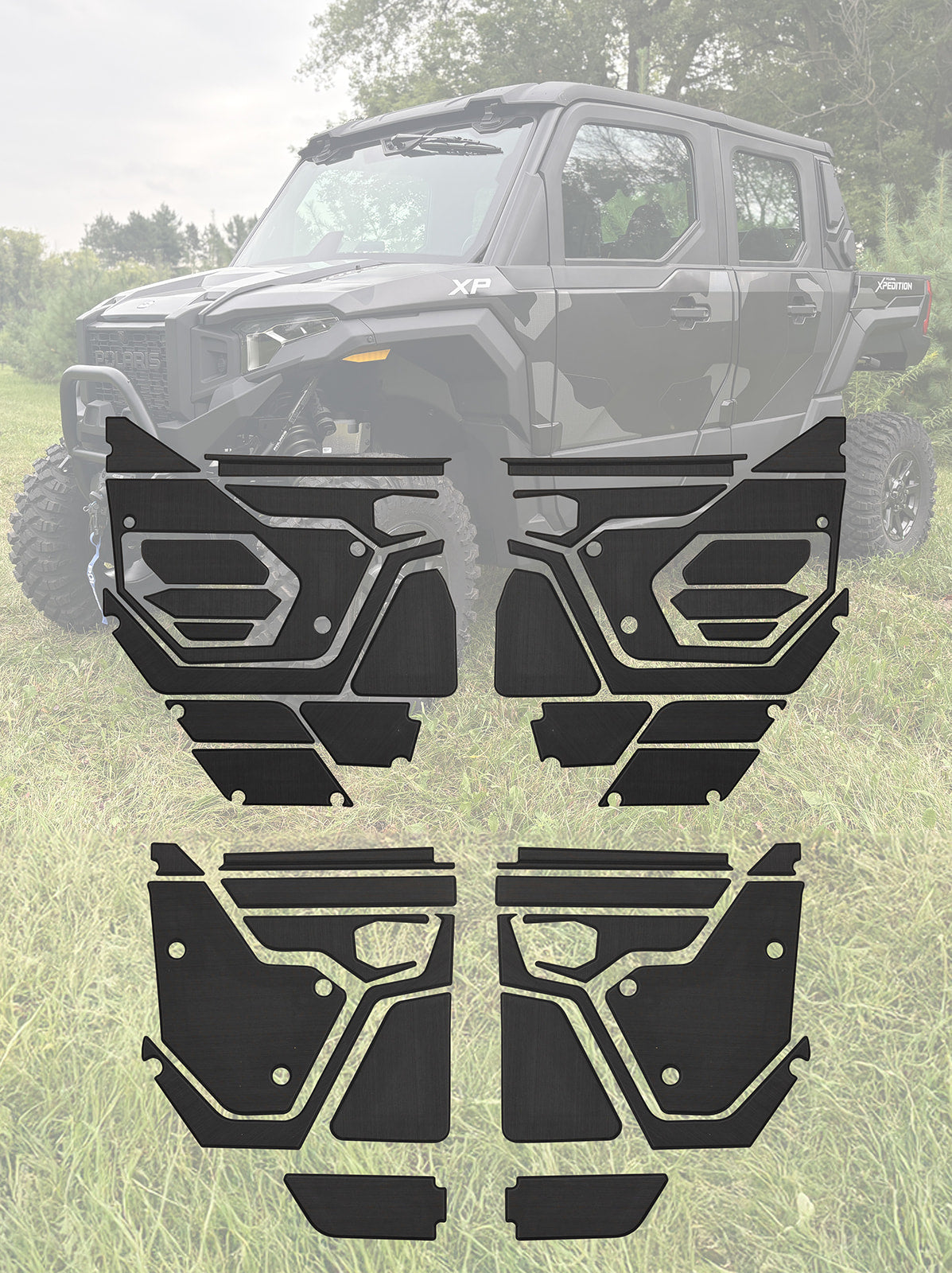 EVA Foam Door Panel Kit Polaris Xpedition – Hunterworks