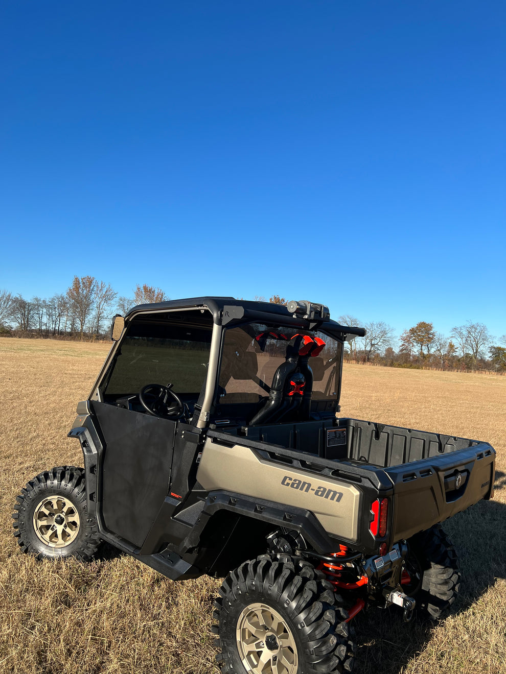 Rage Fab Game Loader Winch Bar for Can Am Defender Models – Hunterworks